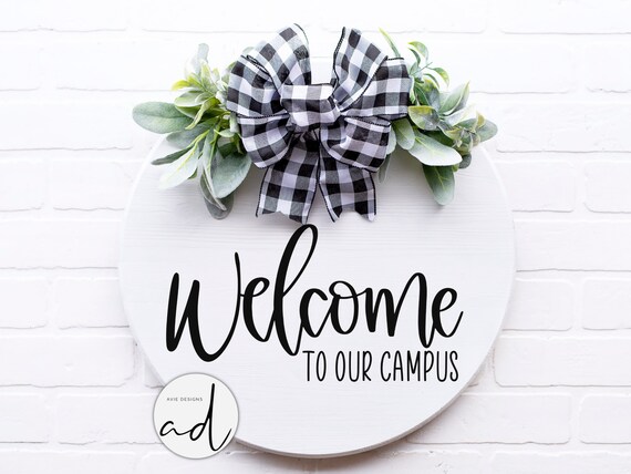 Welcome to Our Campus Svg | Etsy