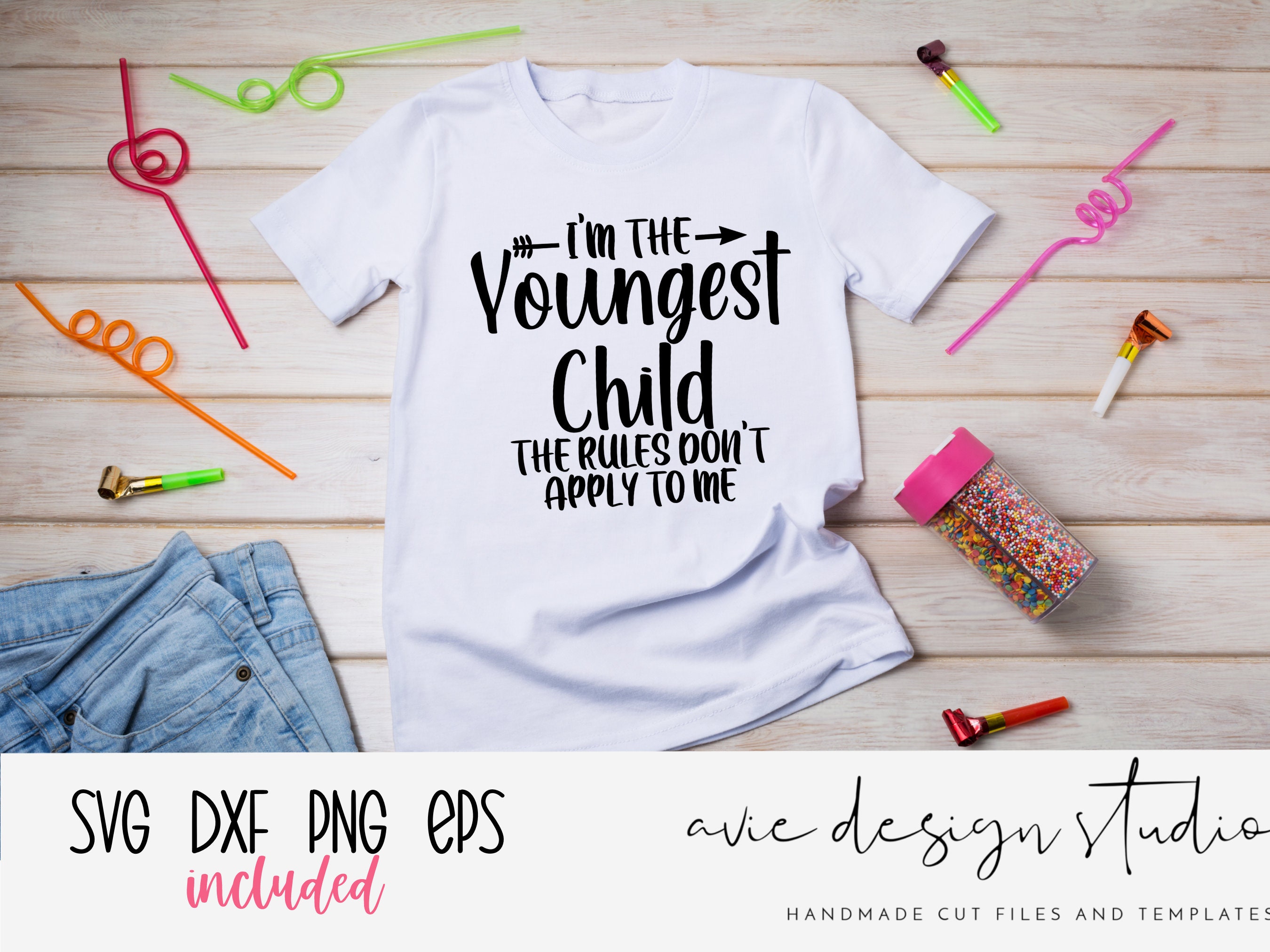 Im the Oldest Child I Make the Rules SVG, Youngest Child, Middle Child ...