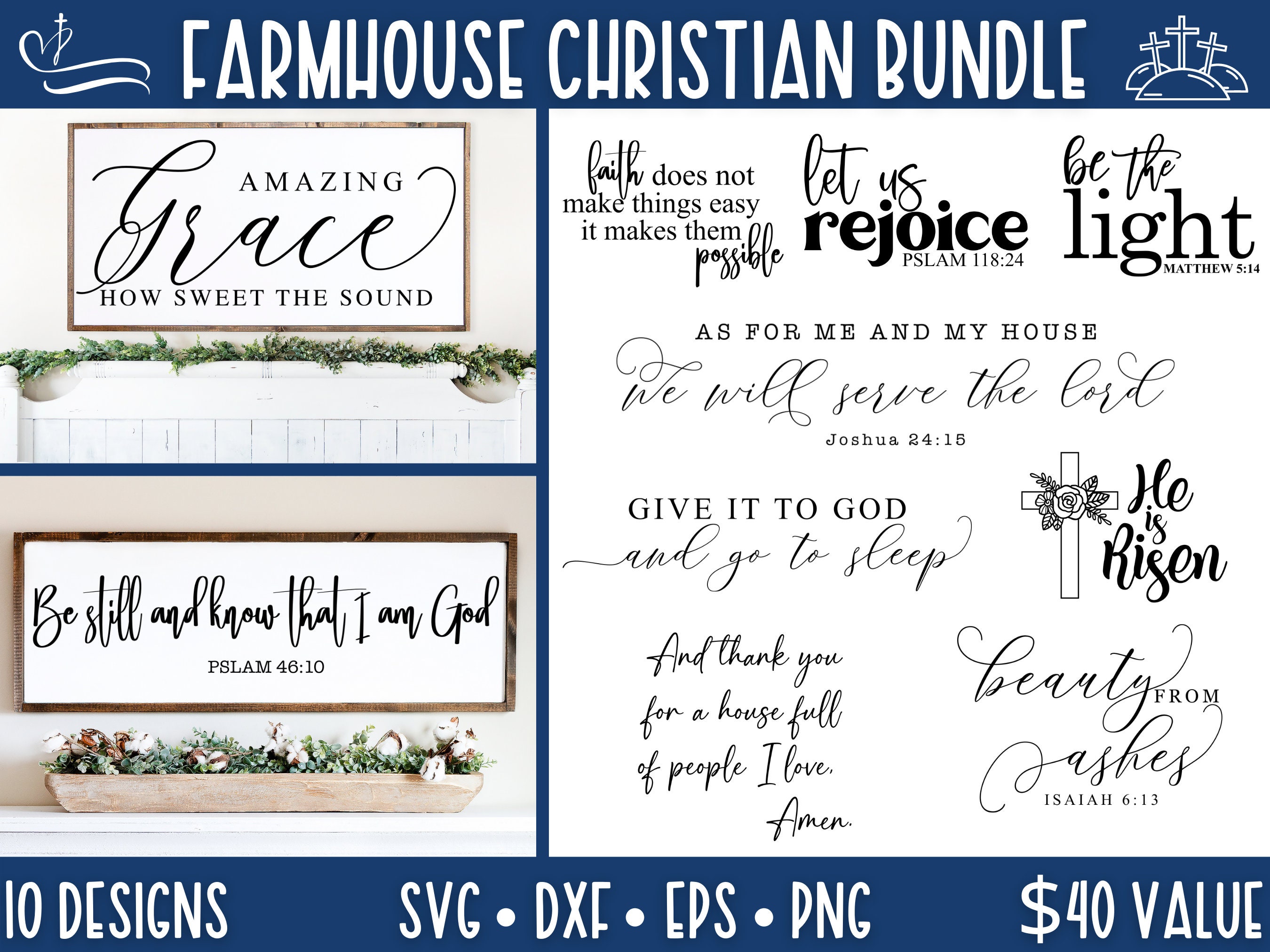 Christian Svg Bundle Scripture Svg Bible Verse Svg - Etsy