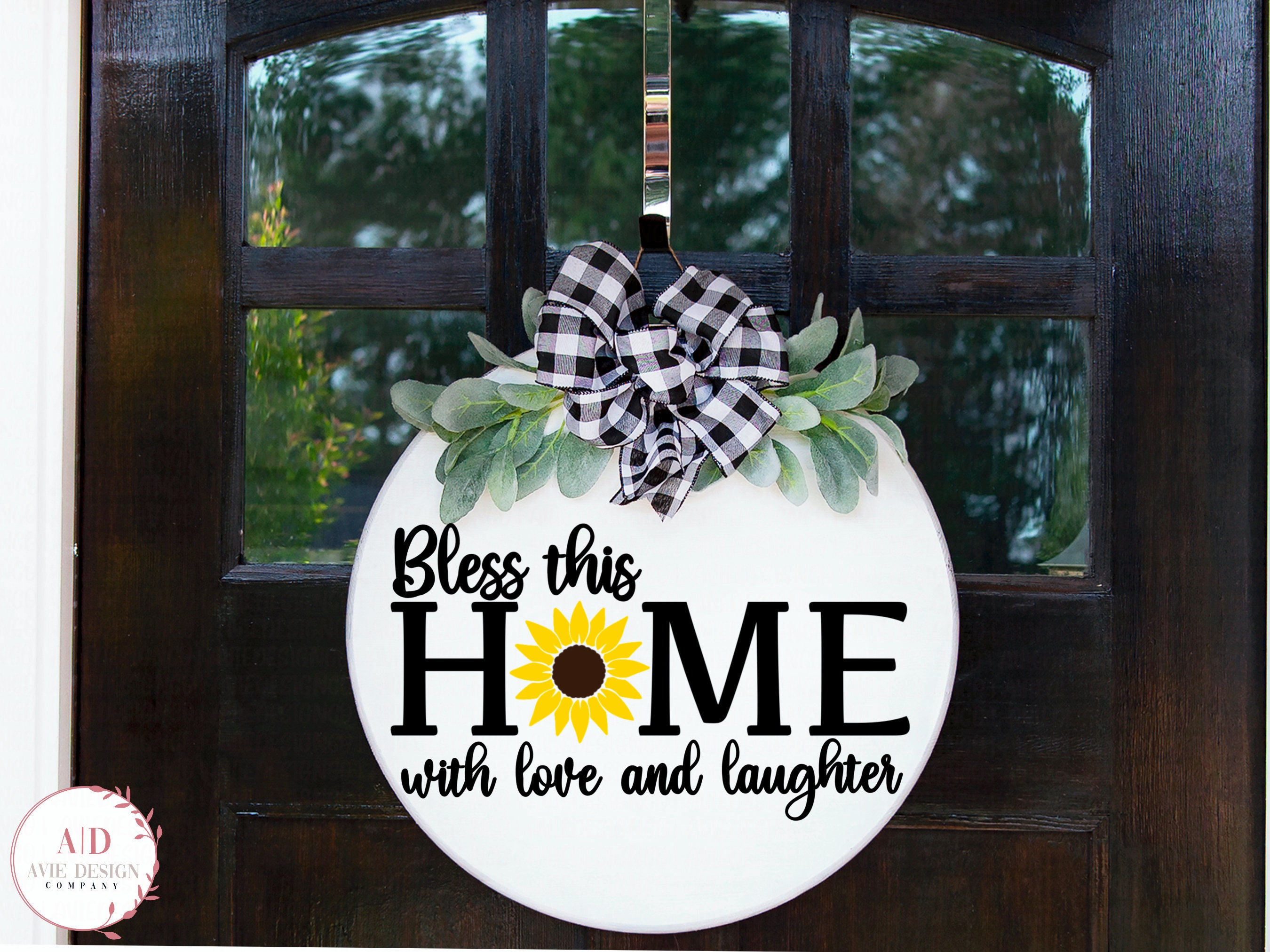 Bless This Home SVG Modern Farmhouse SVG Sign SVG - Etsy