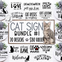 Cat Sign - Etsy