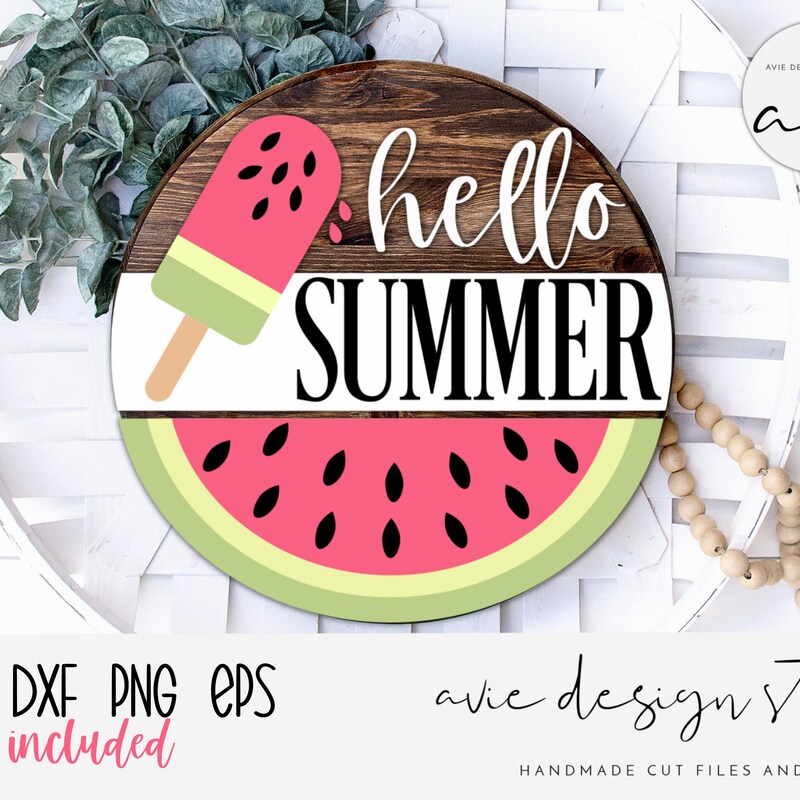 Watermelon Sign - Etsy
