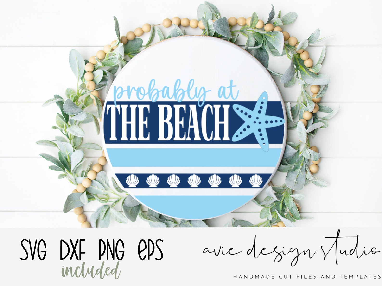 Summer Round Sign Bundle | Round Door Hanger Svg | Summer Sign Svg ...