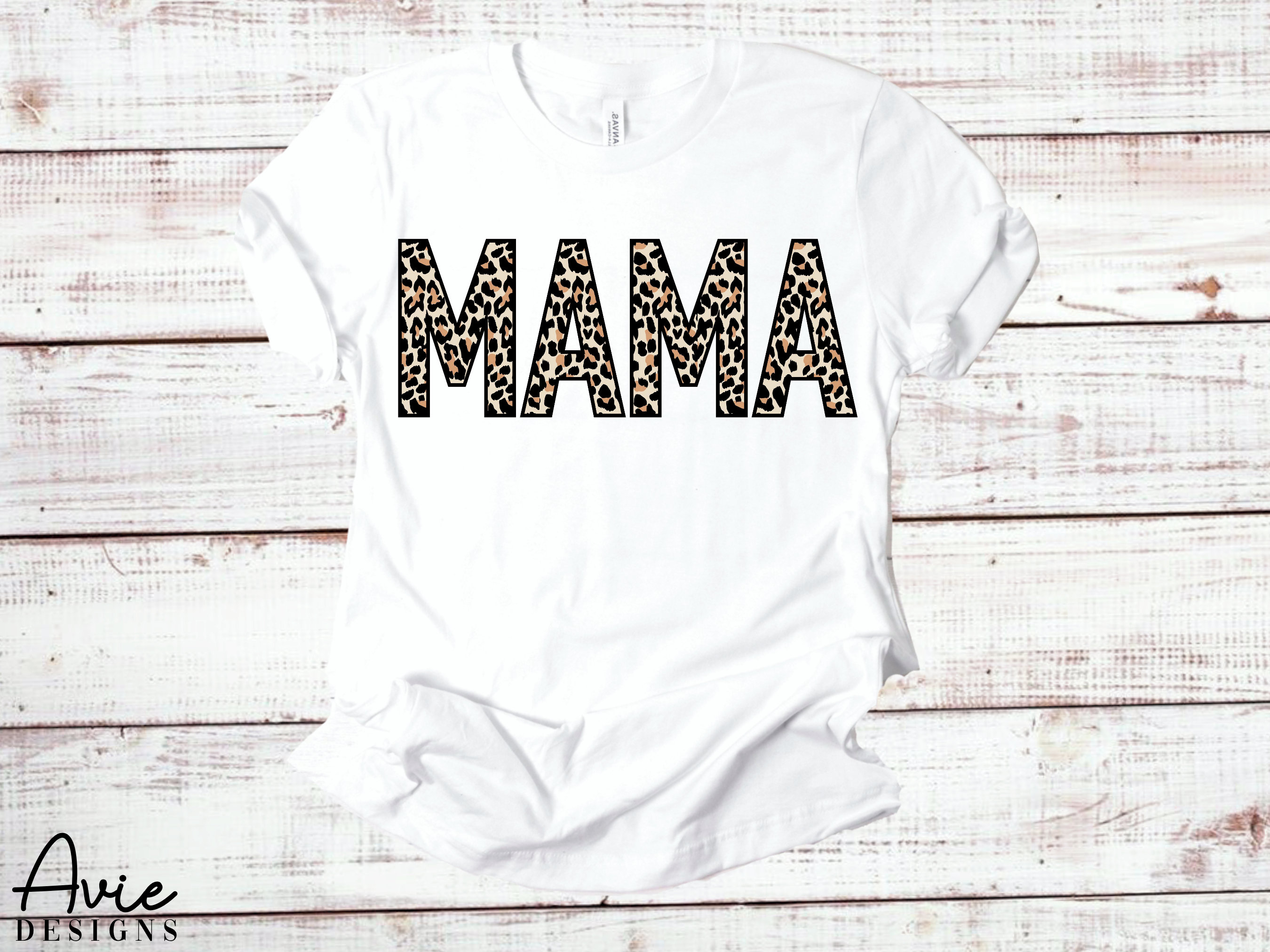 Mama Leopard Print Svg Momlife SVG Dxf Png Instant - Etsy