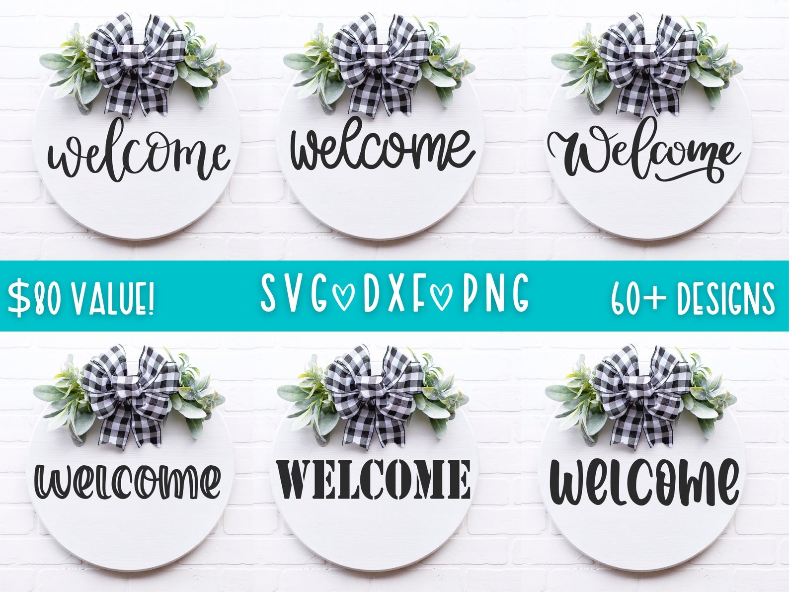 Welcome Svg Bundle Farmhouse Sign Svg Welcome Svg | Etsy