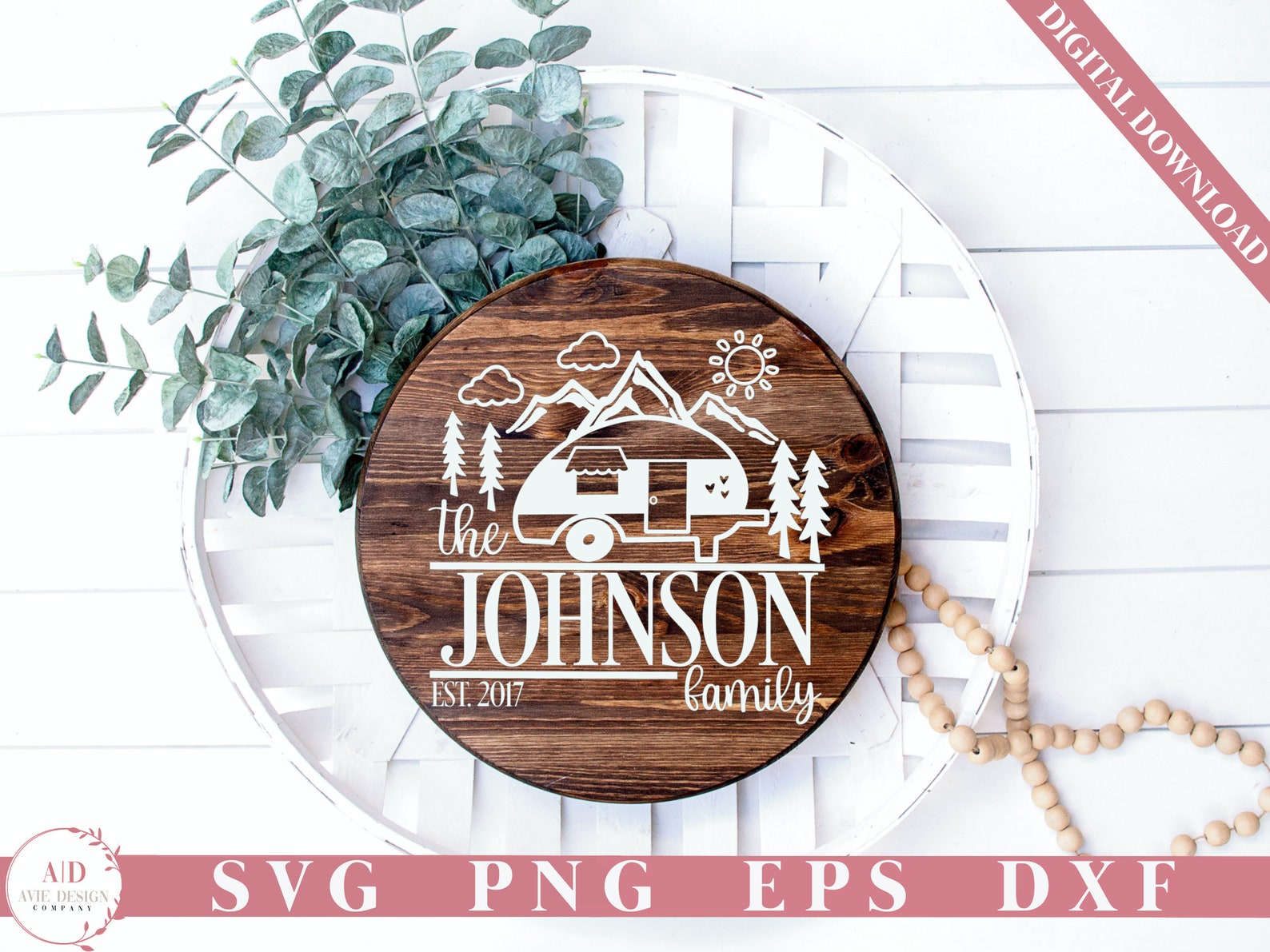 Camper Svg Camp Name Sign Camping Family Last Name Camper | Etsy