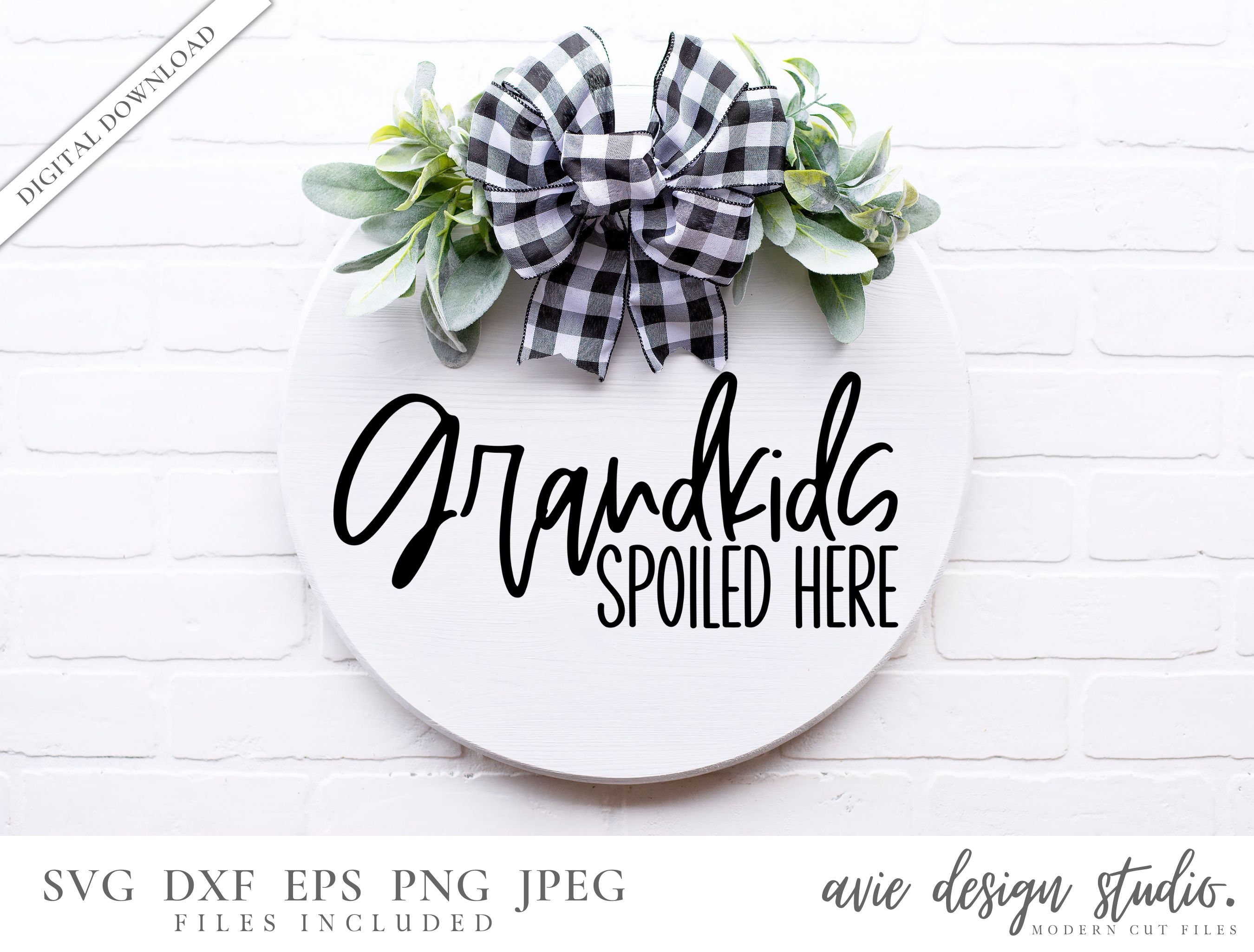 Grandkids Spoiled Svg Grandkids Svg Farmhouse Sign Svg - Etsy
