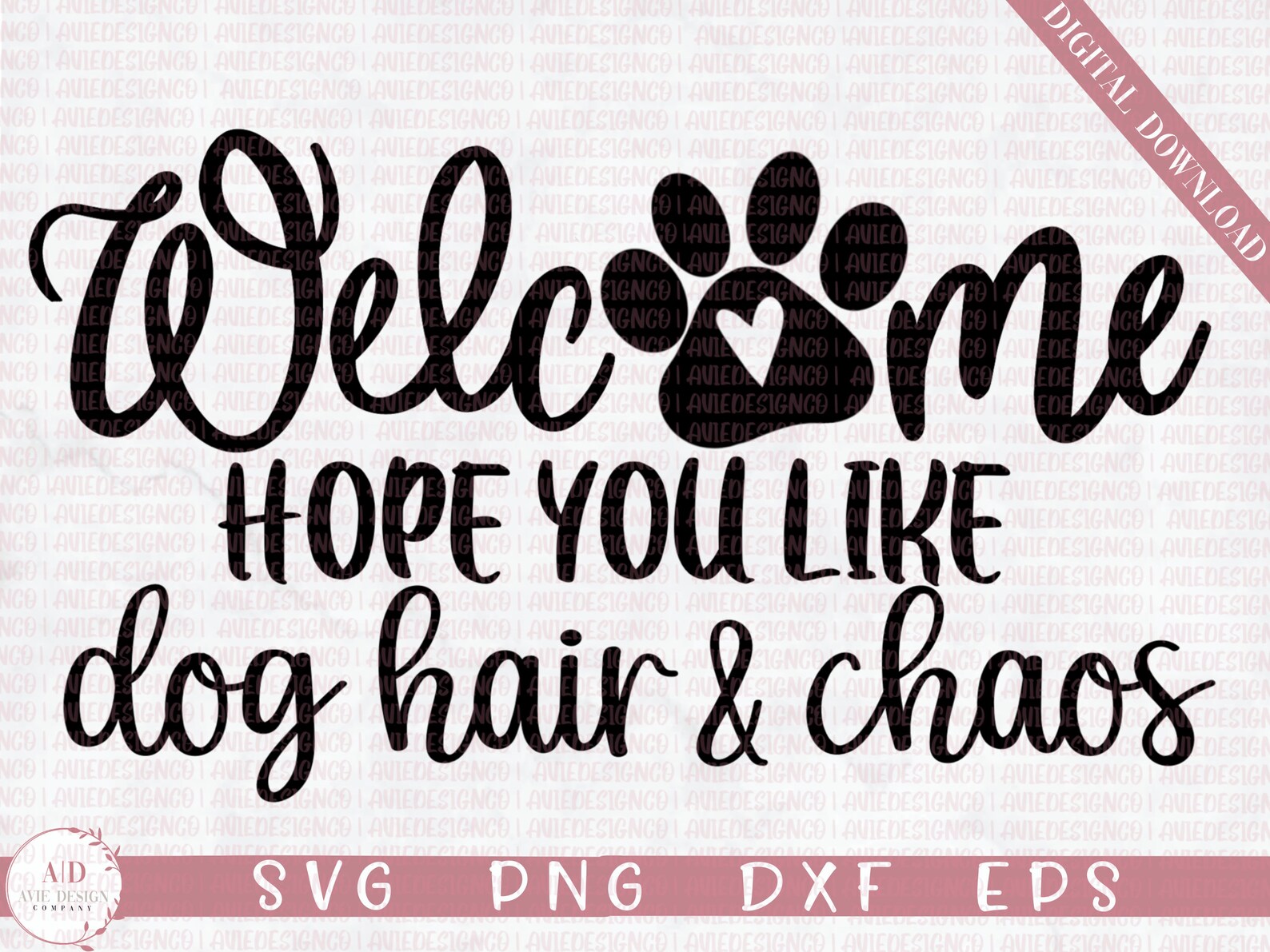 Welcome sign SVG welcome svg welcome hope you like dog hair | Etsy