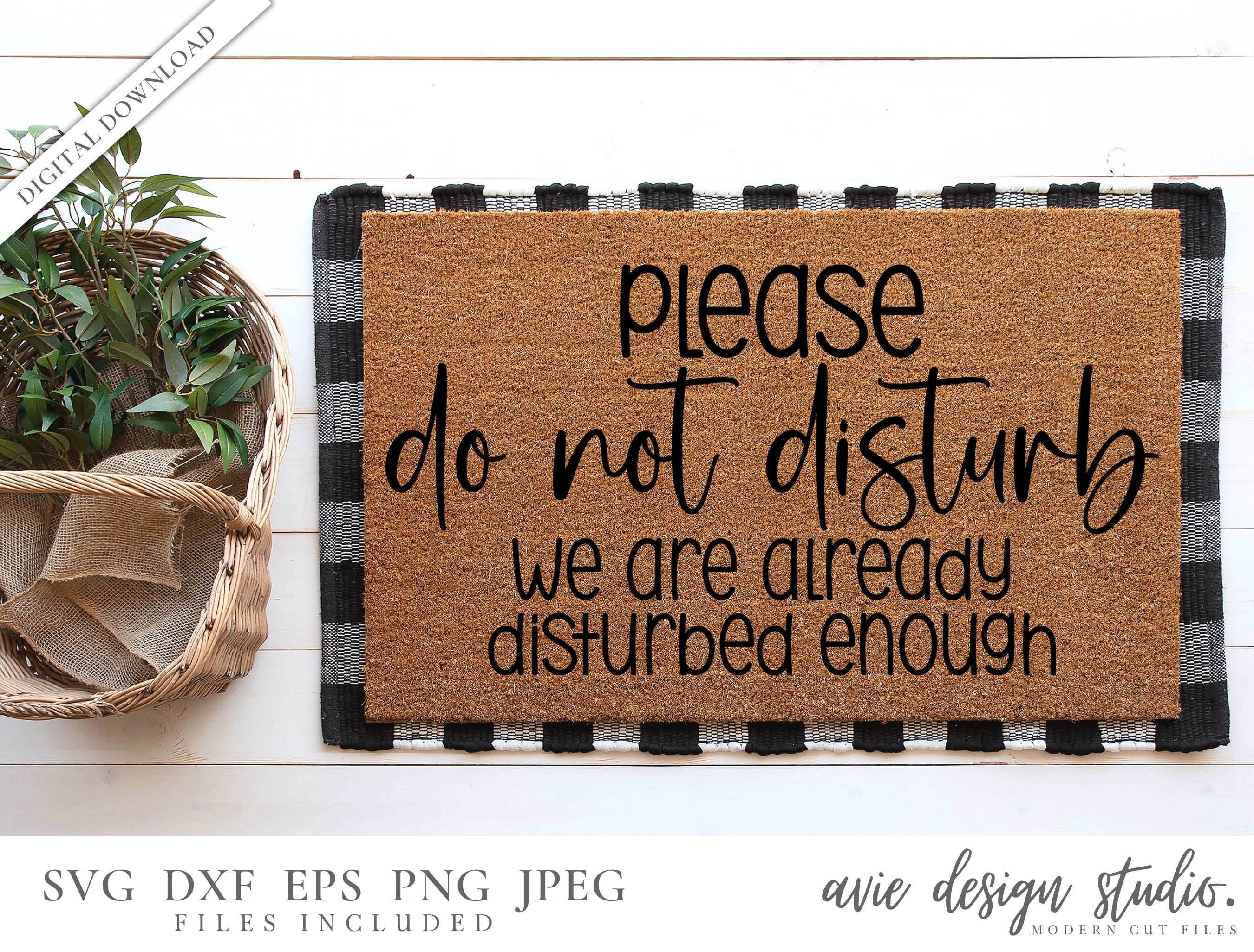 Do Not Disturb Svg Funny Sign Svg Farmhouse Sign Svg Door - Etsy Canada