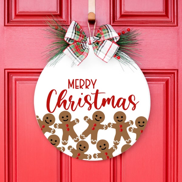 Gingerbread Door Sign Svg - Etsy