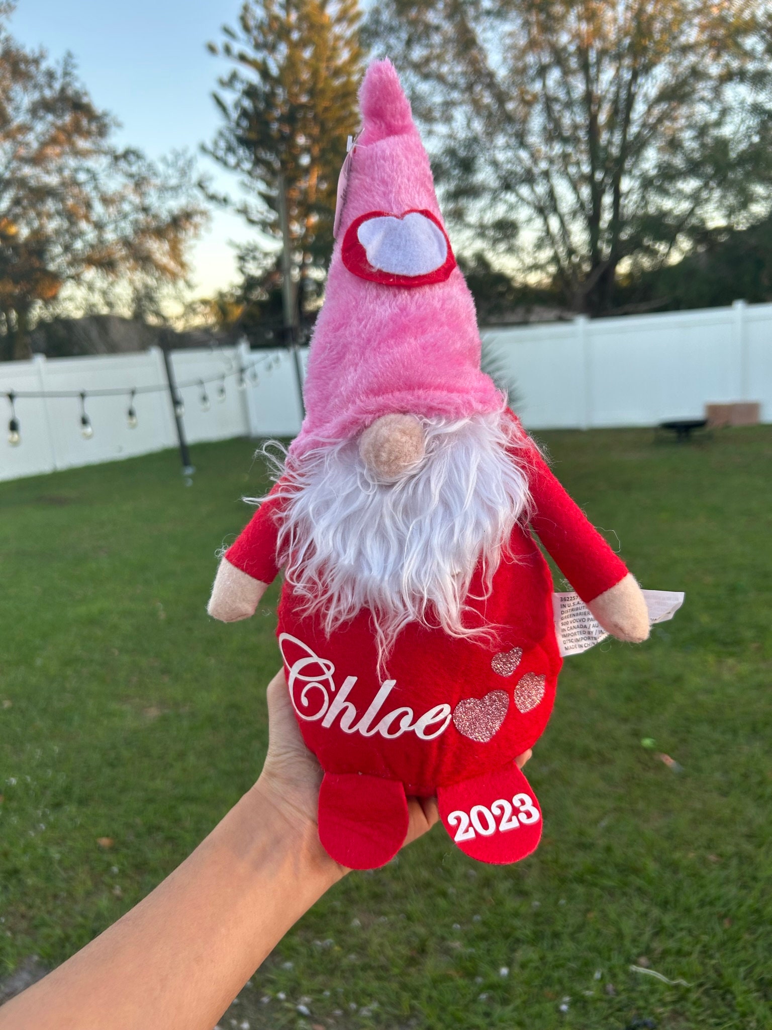 San Valentine's Custom Gnomes for Decor Pink Gnomes, Custom Gifts for Valentines Day - Etsy