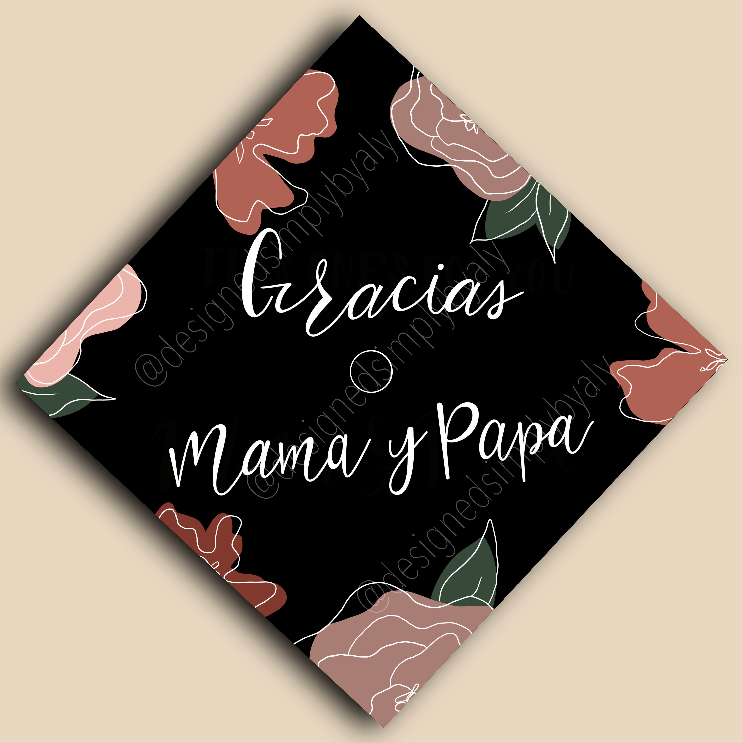 Spanish Graduation Cap Topper Download - Etsy