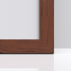 A1 A2 A3 A4 A5 Dark Teak Photo Picture Poster Frames Large Square Small ...