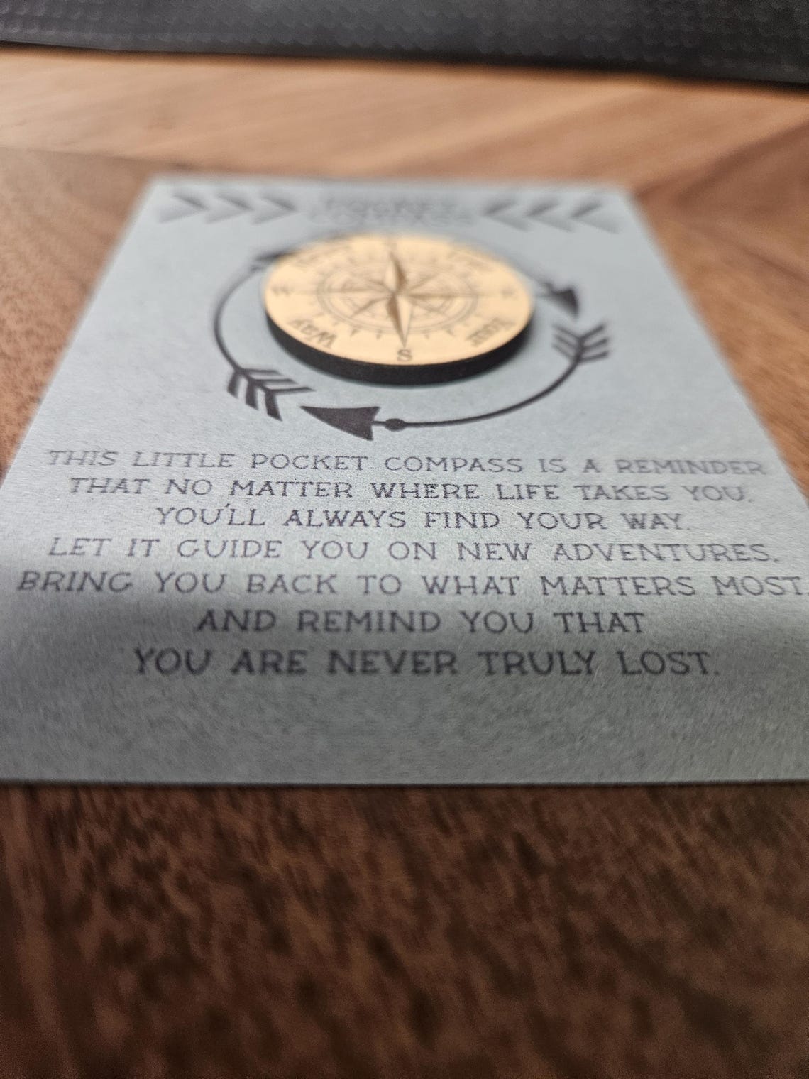 Personalized Pocket Compass Token – A Meaningful Gift for Travelers ...