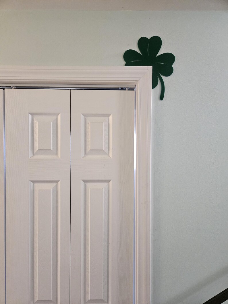 Lucky Four-leaf Clover Door Topper St. Patricks Day Decor Door ...