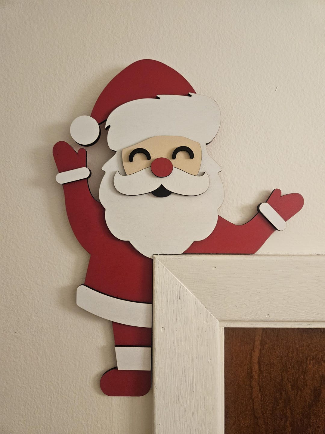 Christmas Door Corner Sign - Door Corner Decor - Christmas Decorating ...
