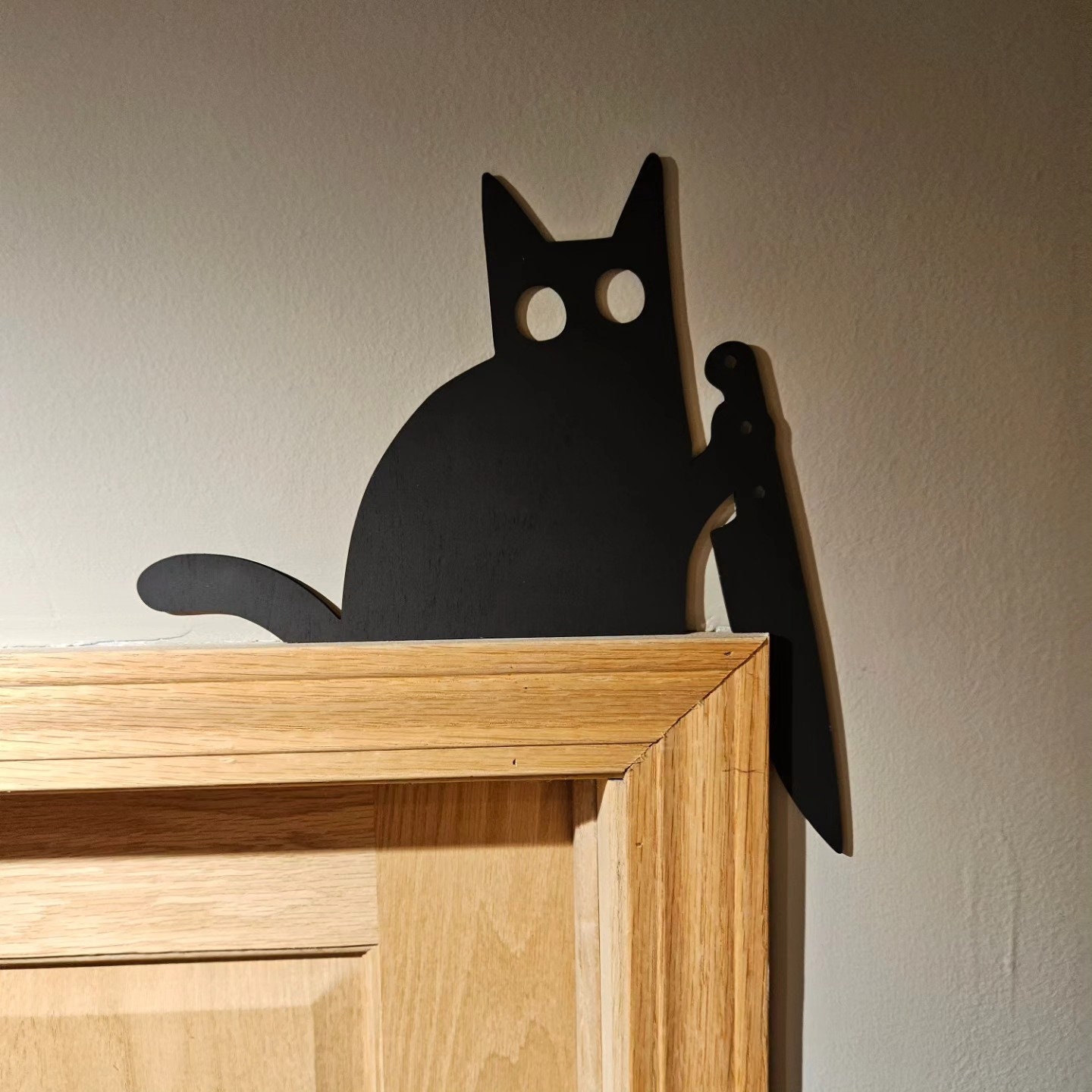 Halloween Door Corner Sign Door Corner Decor Halloween Decorating ...