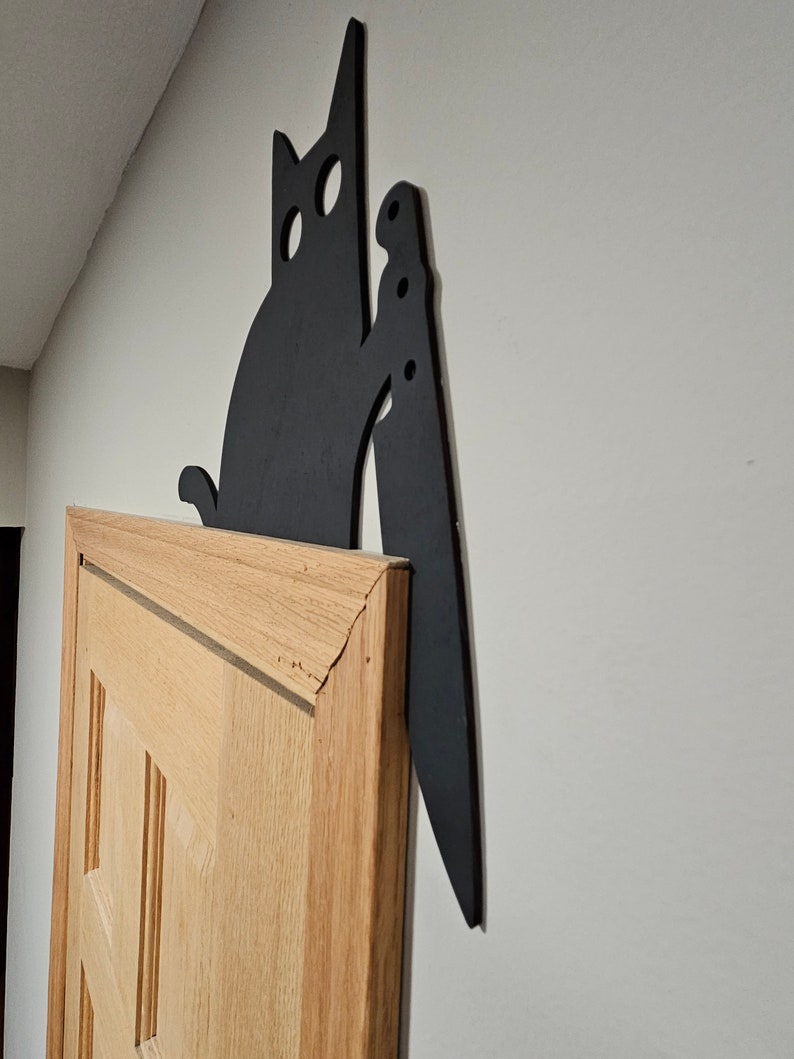 Halloween Door Corner Sign Door Corner Decor Halloween - Etsy