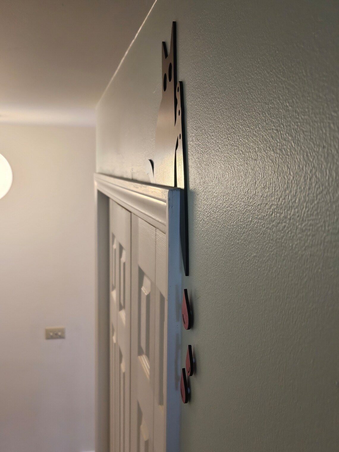 Halloween Door Corner Sign Door Corner Decor Halloween Decorating ...