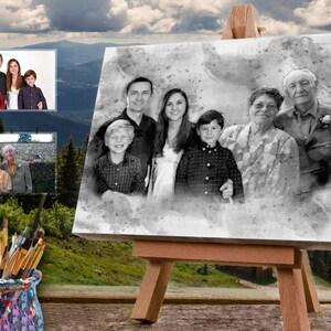Combine Family Pictures Merge Photos Add People to Photo Custom Family ...