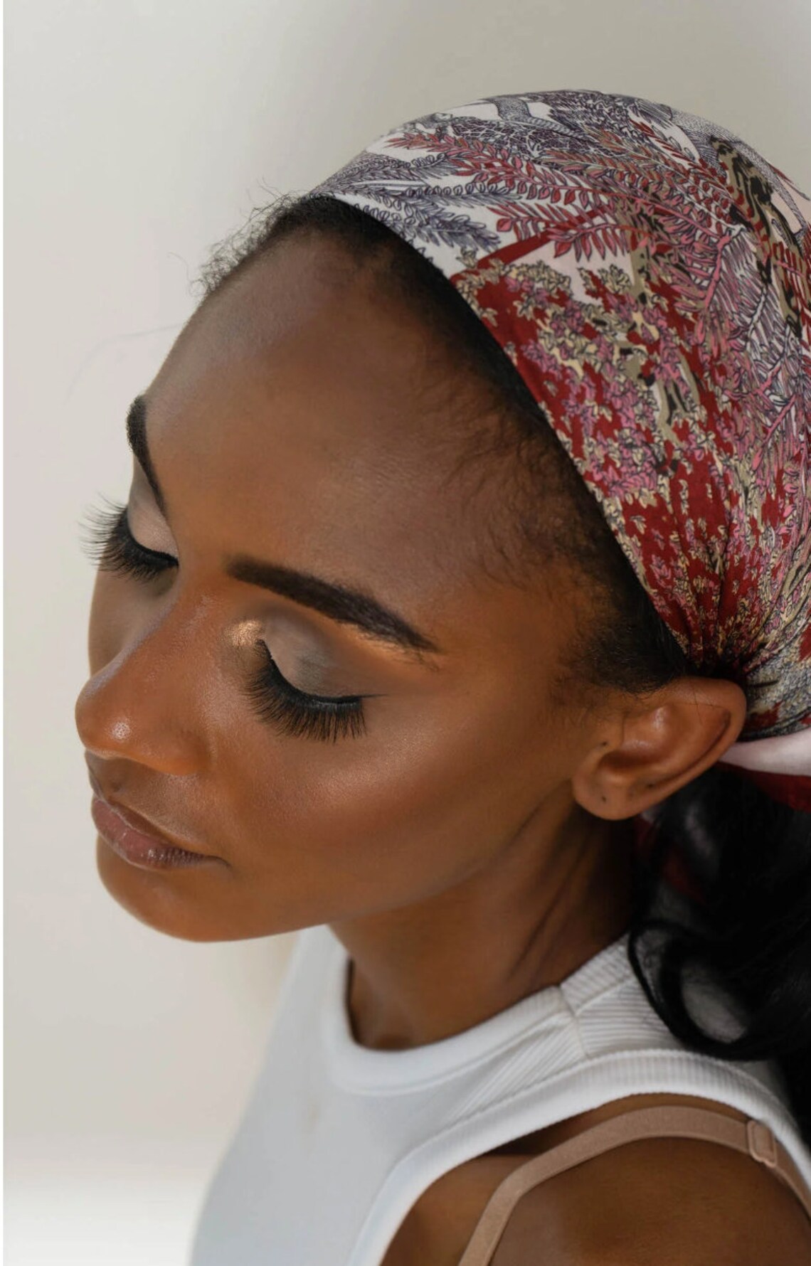 Haru Silk Bandana - Etsy