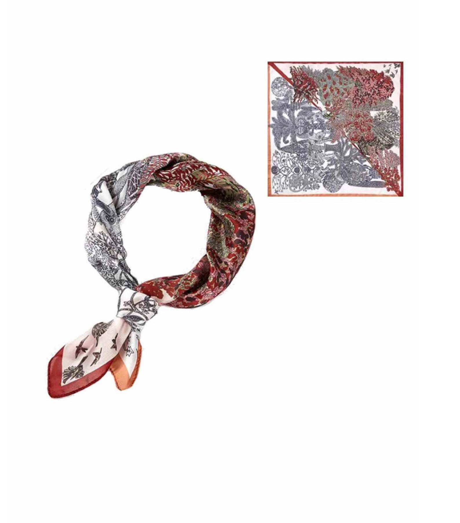 Haru Silk Bandana - Etsy