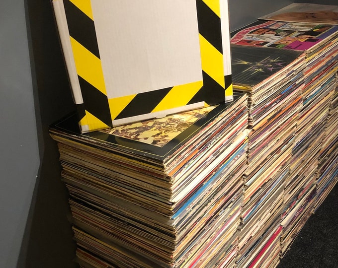 20 X RANDOM VINYL RECORDS 12 Vinyls Bundle Single Album Collection Job ...