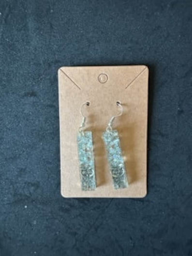 Custom UV Resin Earrings - Etsy