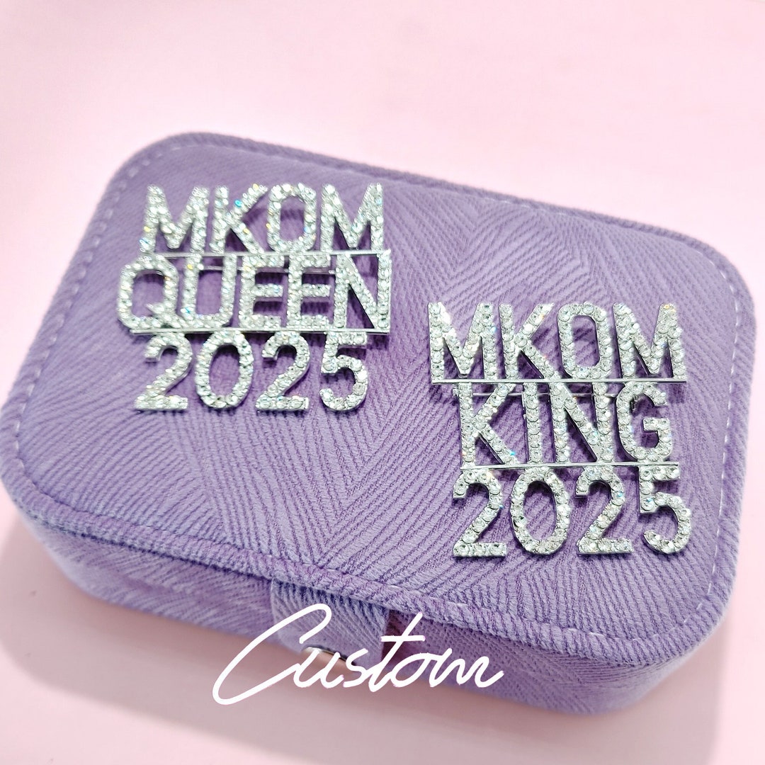 Customised Staked Words Brooch, Sparkling Saying Words Lapel Pin ...