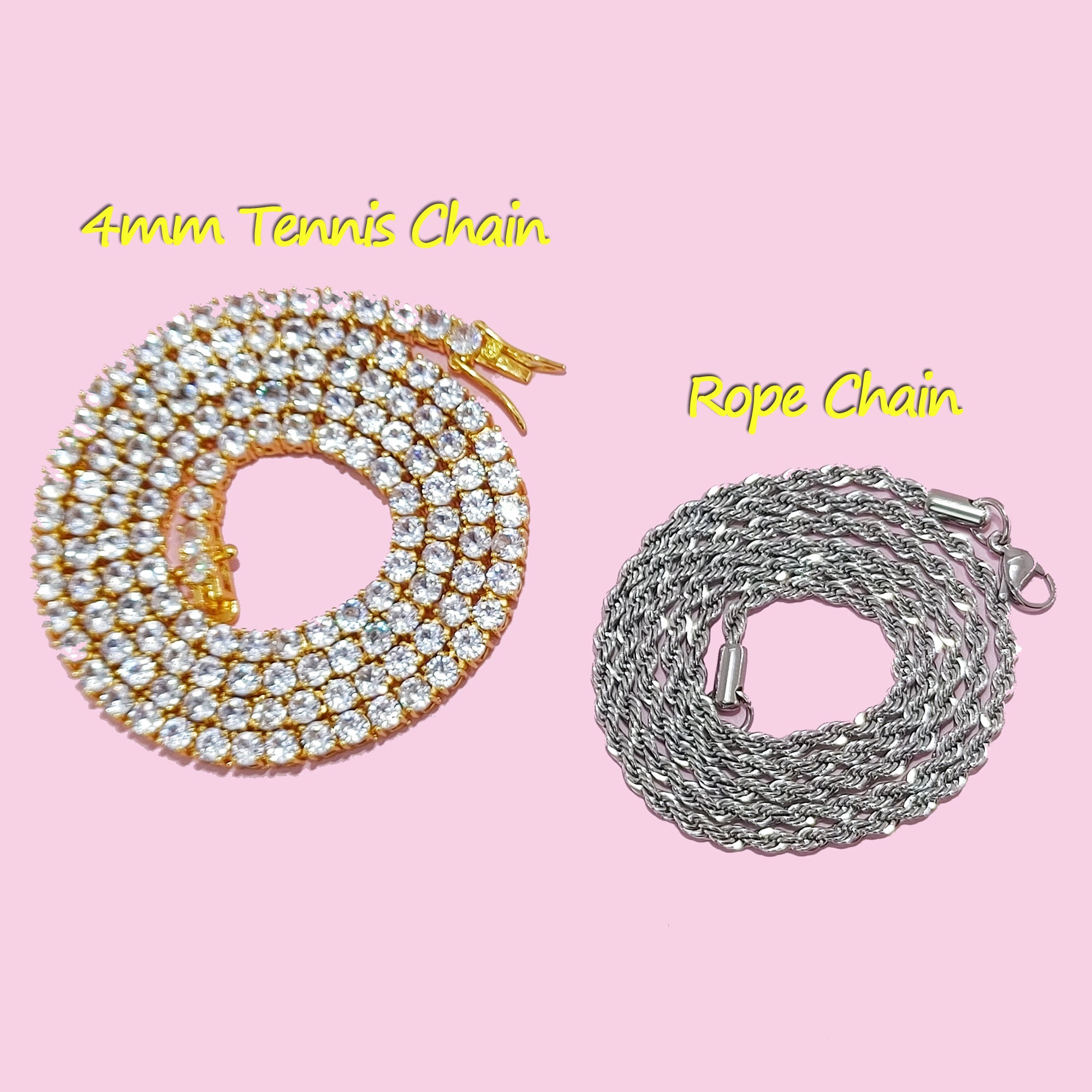 Personalized Drip Letters Nameplate Necklace, Custom CZ Diamond Name ...