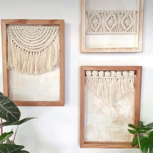 Macrame Frame - Etsy