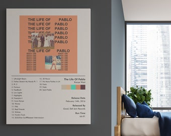 Life of Pablo Poster - Etsy