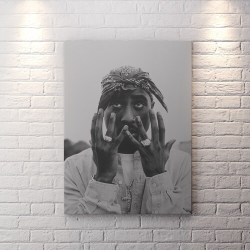 2pac Tupac Poster Wall Art - Etsy