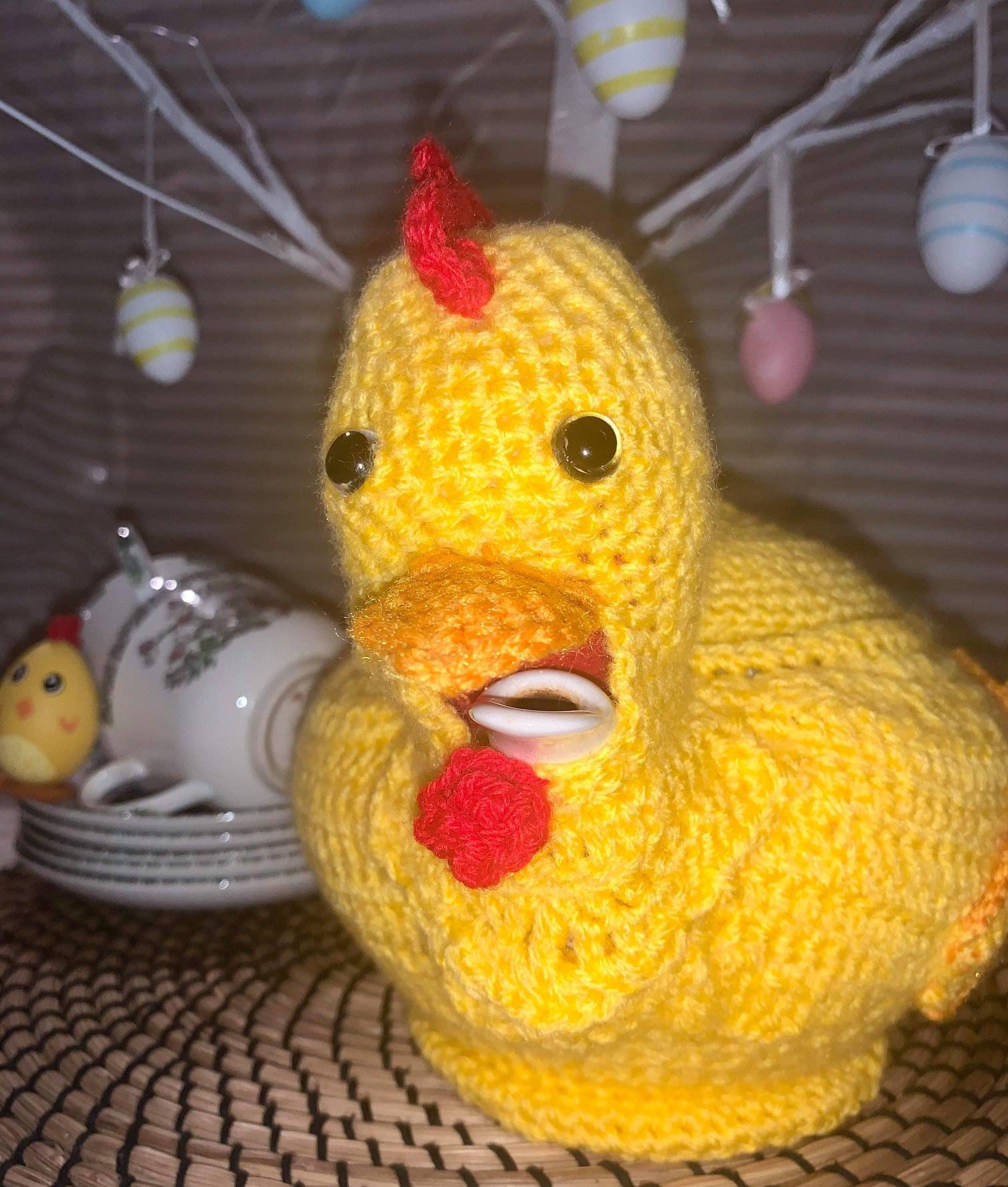 Chicken Tea Pot Cosy with Teapot - Etsy Sweden