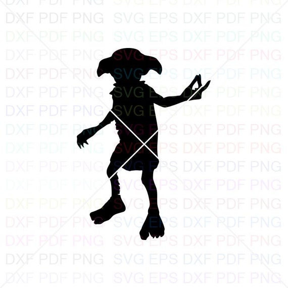 Dobby Svg Dxf Eps Pdf Png Cricut Cutting file Vector | Etsy