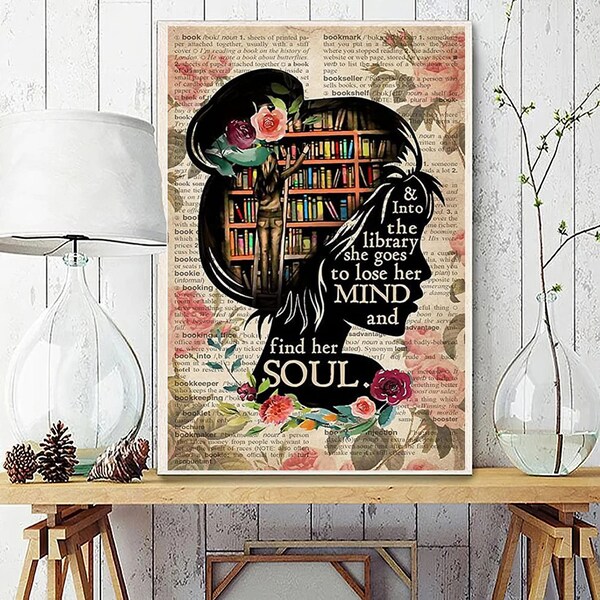 Librarian Poster - Etsy