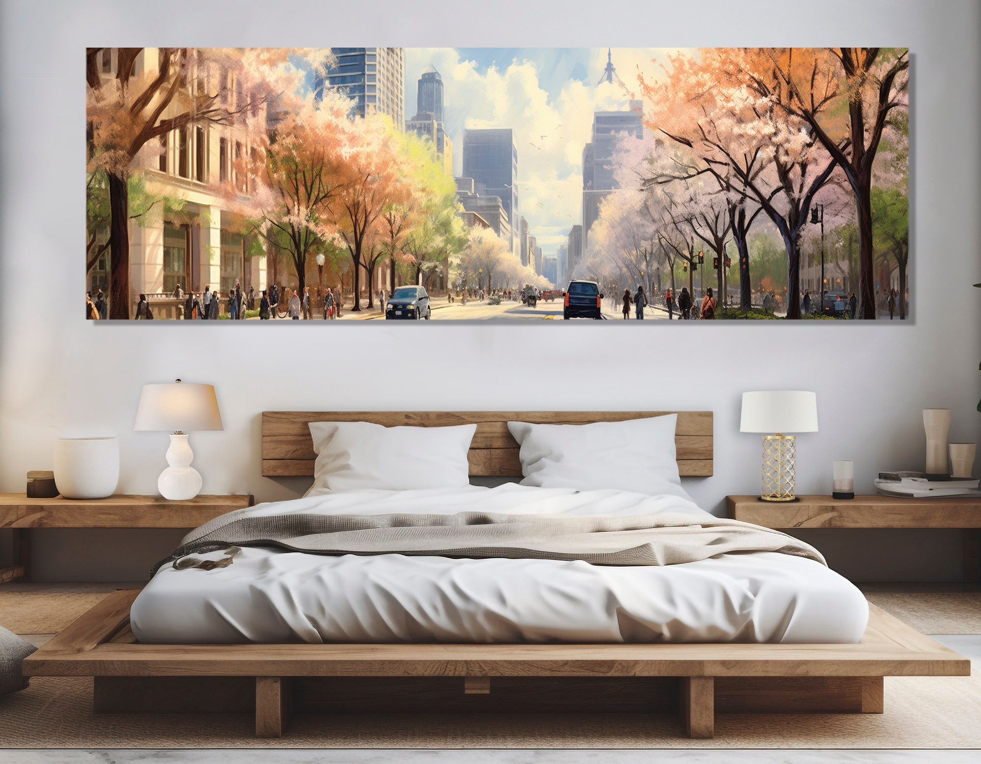 Stunning Raleigh Wall Art, Large Raleigh Retro Painting, Vintage ...