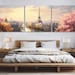Large Paris Canvas Art, Beautiful Paris Panorama Painting Canvas Print ...