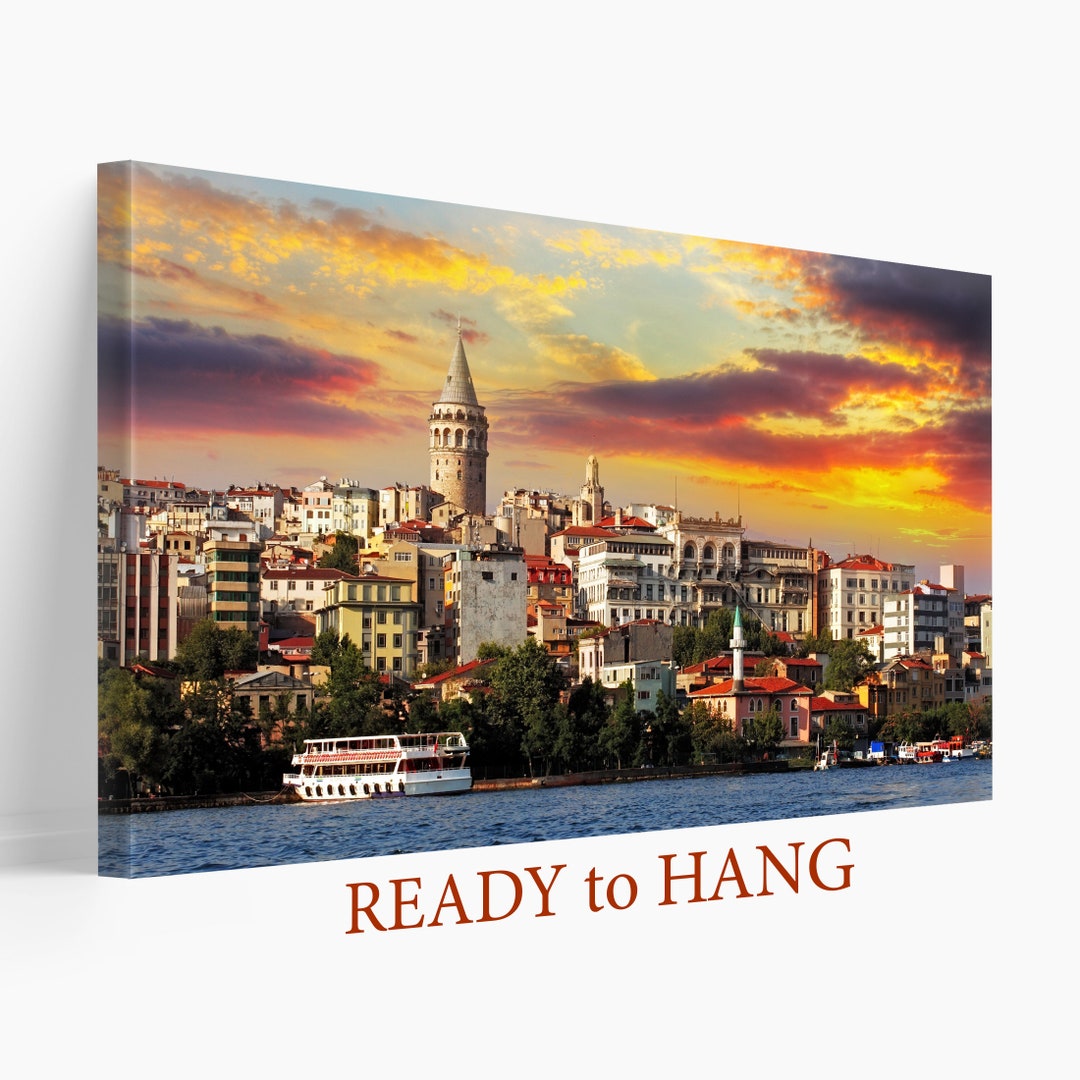 Turkey Canvas, Turkey Wall Decor, Istanbul Canvas Art - Etsy