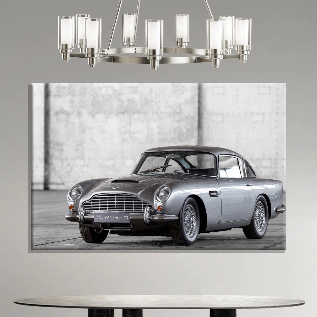 1965 Aston Martin DB5 Canvas Print - Etsy