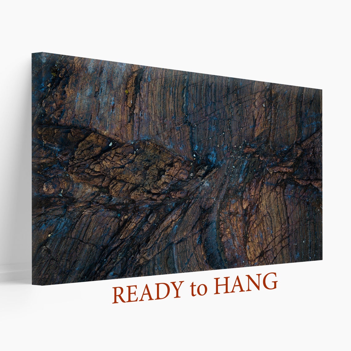 Abstract Wood Texture Canvas Print, Abstract Wall Art, Abstract Wood ...