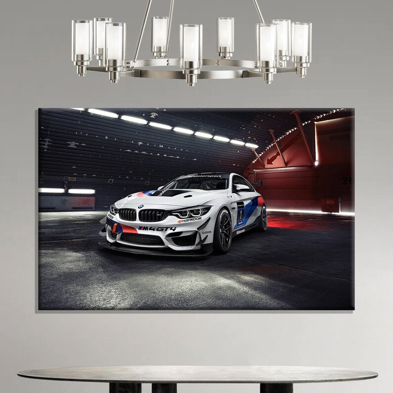 BMW M4 Canvas Print, BMW Wall Art, BMW M4 Print, Bmw Fan Gift - Etsy