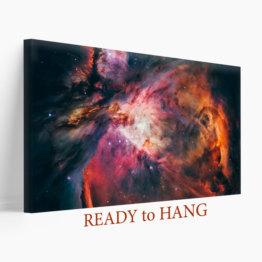 Orion Nebula, Universe Outer Space Canvas Art Galaxy Canvas Art, Space ...