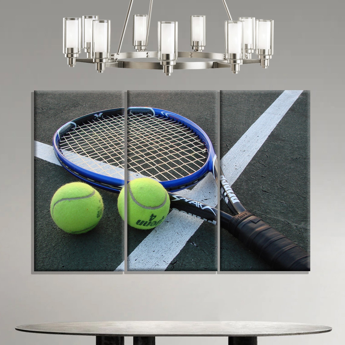 Tennis Wall Art Tennis Canvas Print Tennis Coach Gift - Etsy
