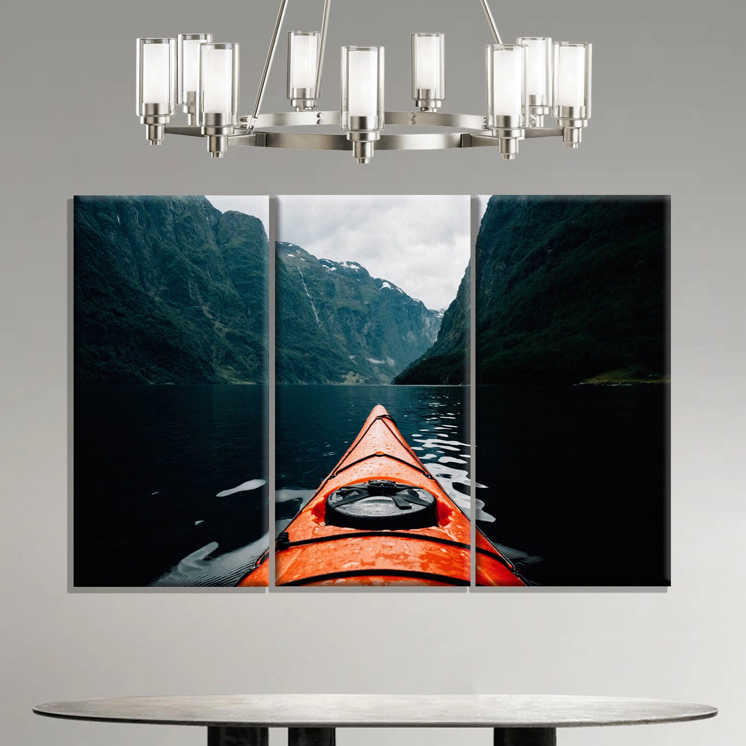 Rowing Wall Art Canoeing Canvas Print Scandinavian Wall Art - Etsy
