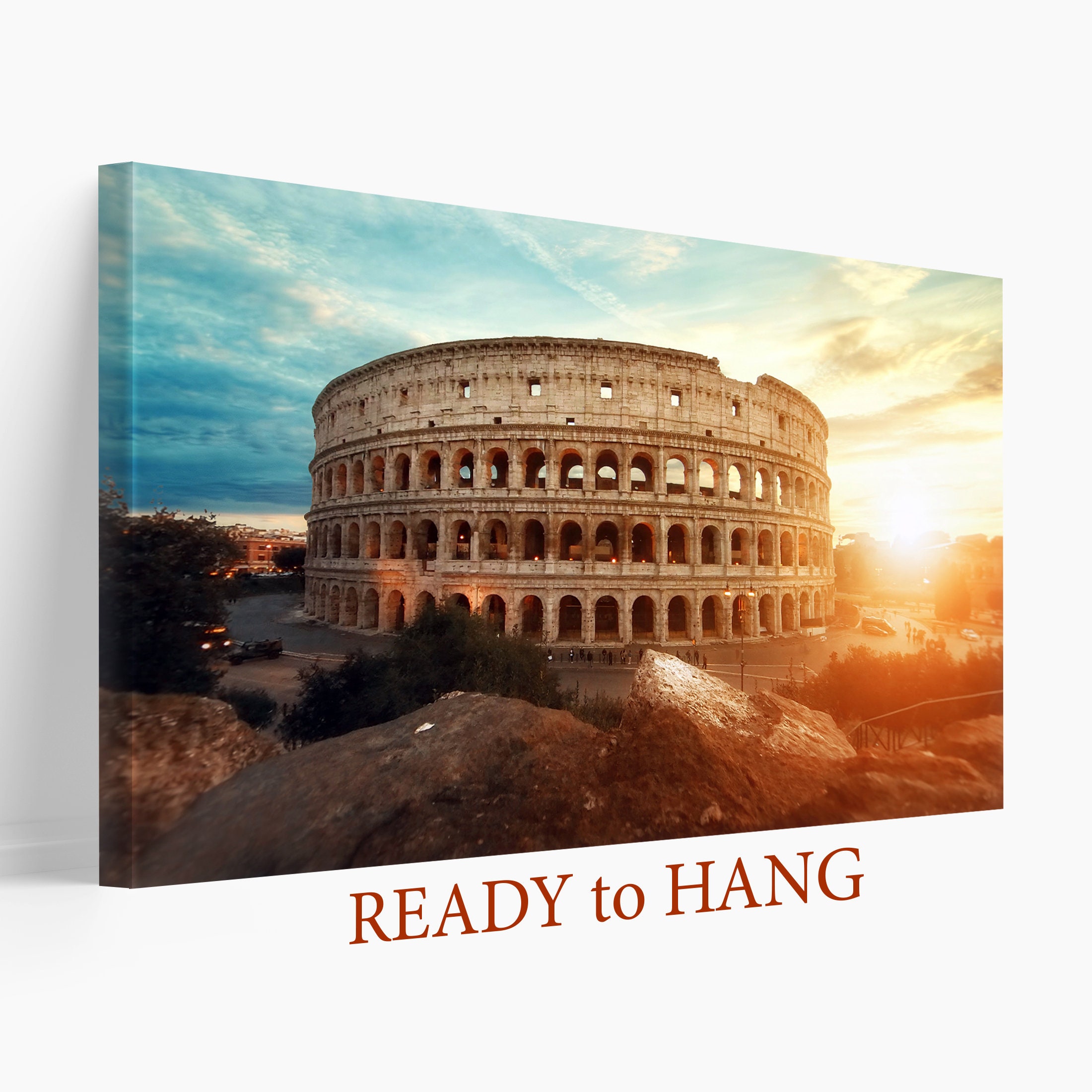 Colosseum Canvas Print Colosseum Wall Art Colosseum Print - Etsy UK