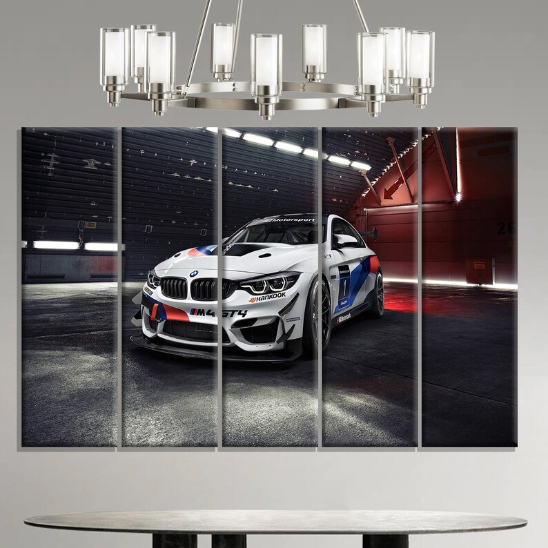 BMW M4 Canvas Print BMW Wall Art BMW M4 Print Bmw Fan Gift - Etsy
