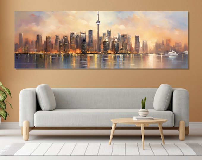 Toronto Art // Watercolor Giclee Print // Giclee Print of Original ...
