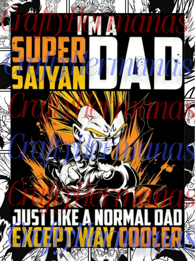 Super Saiyan Dad - Etsy