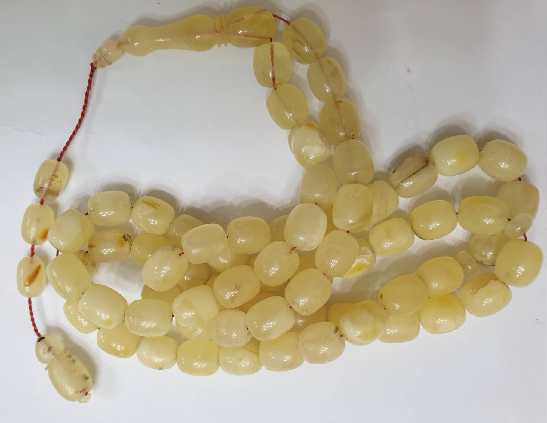 Beautiful Authentic Polish Amber prayer beads rosary | Etsy